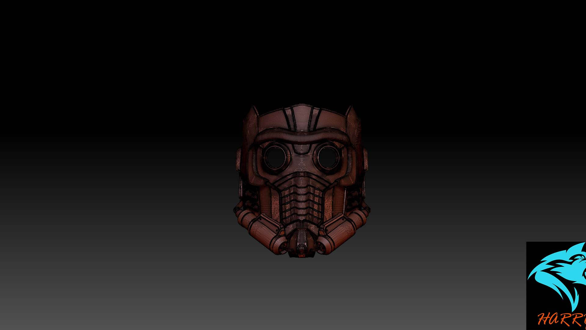 Starlord Helmet - 3D Model by preeti712908
