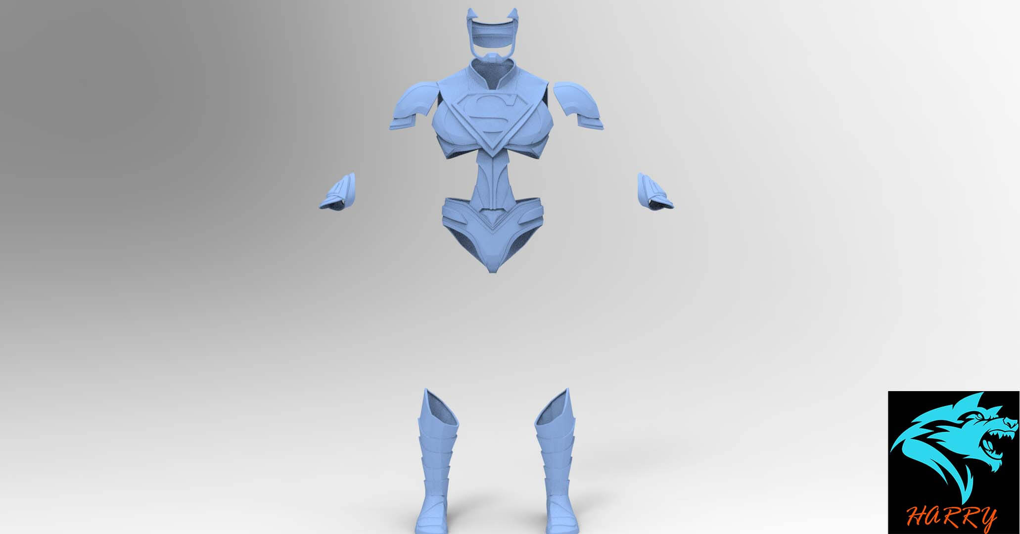 Superman Injustice 2 - 3D Print Model by preeti712908