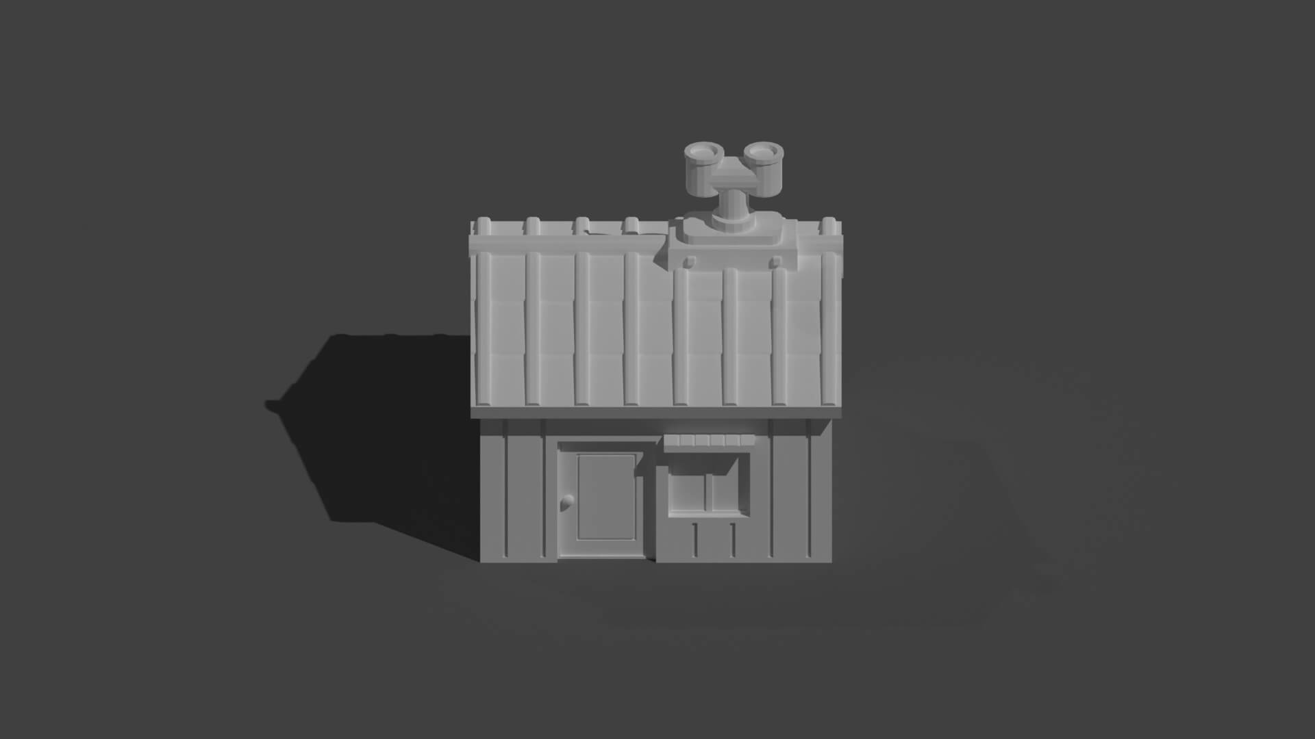 Hoenn Pokemon House - Fallarbor Town (PKMN Generation 3) 3D Model by PresentUnited3D