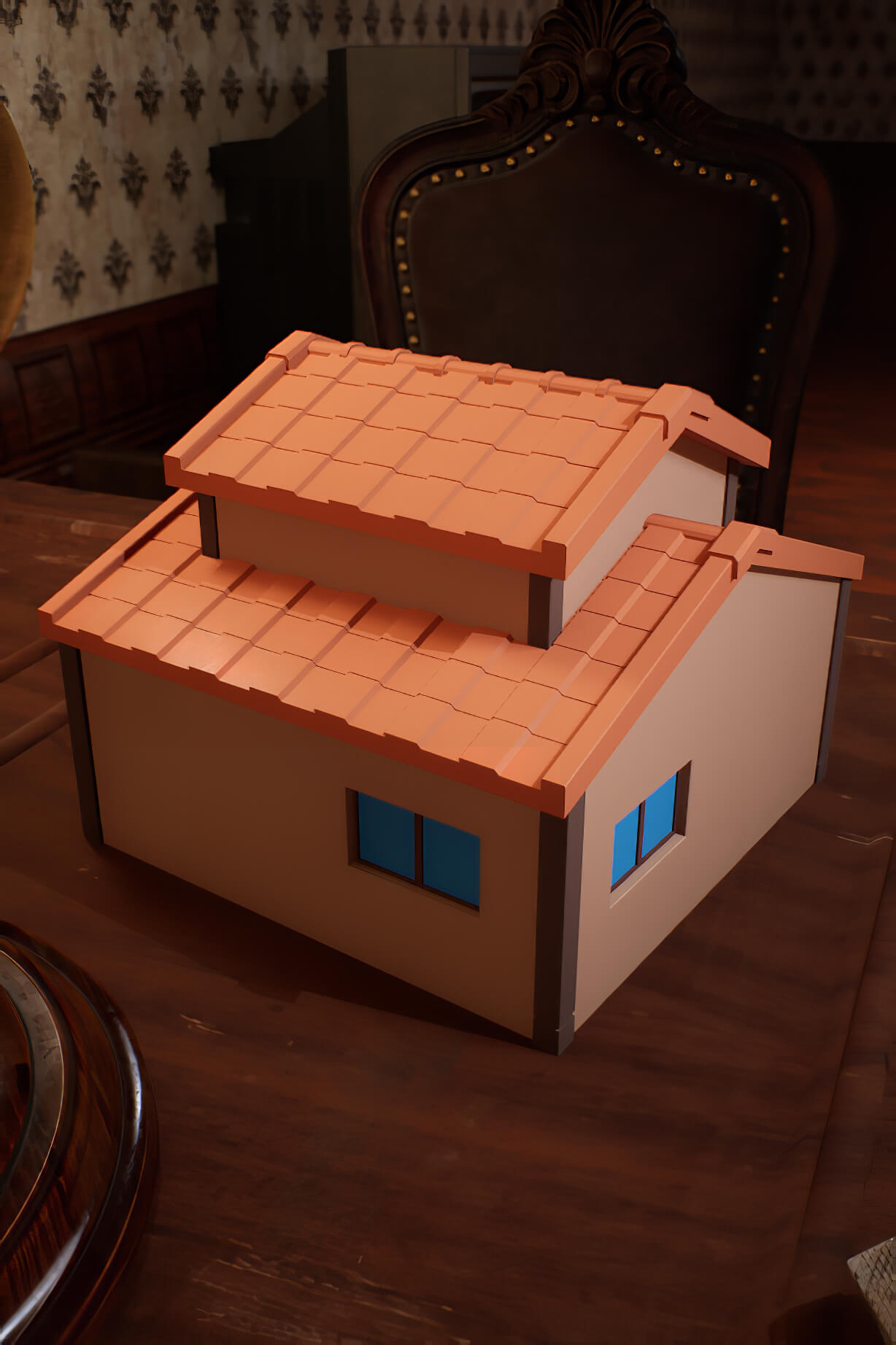 Hoenn Pokemon House - Littleroot Town House - Gen. 3 3D Print Model by PresentUnited3D