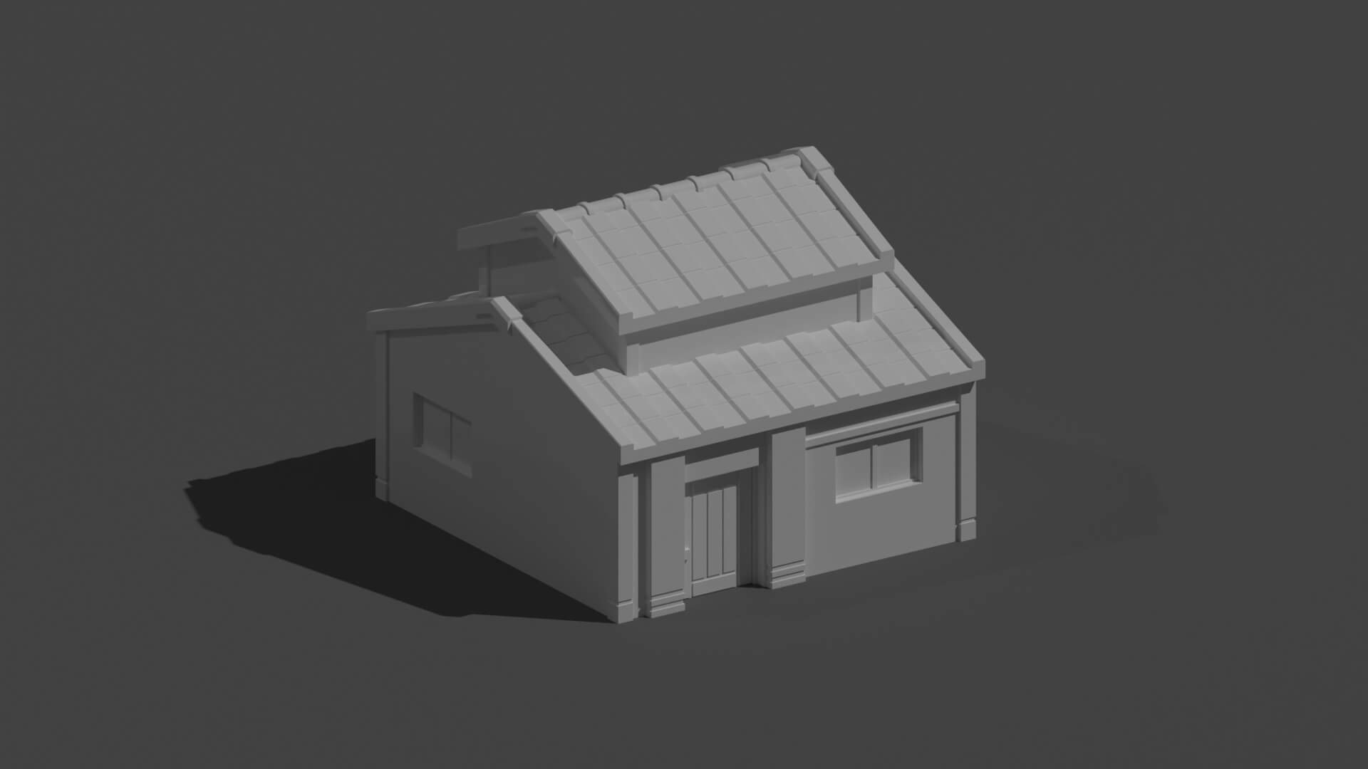 Hoenn Pokemon House - Littleroot Town House - Gen. 3 3D Print Model by PresentUnited3D