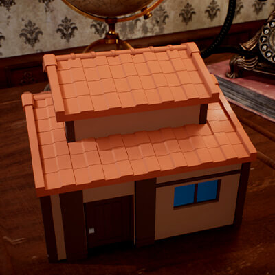 Hoenn Pokemon House - Littleroot Town House - Gen. 3 3D Model by ...