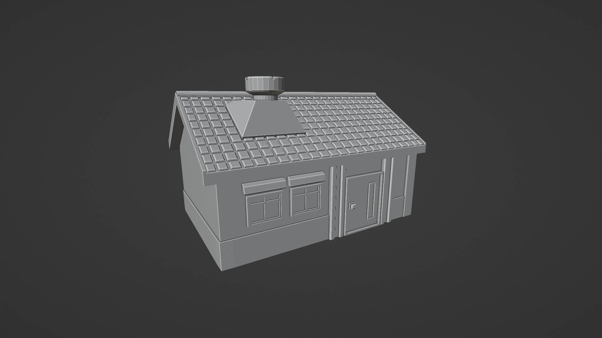 Hoenn Pokemon House - Littleroot Town Laboratory (PKMN GEN3) 3D Model ...