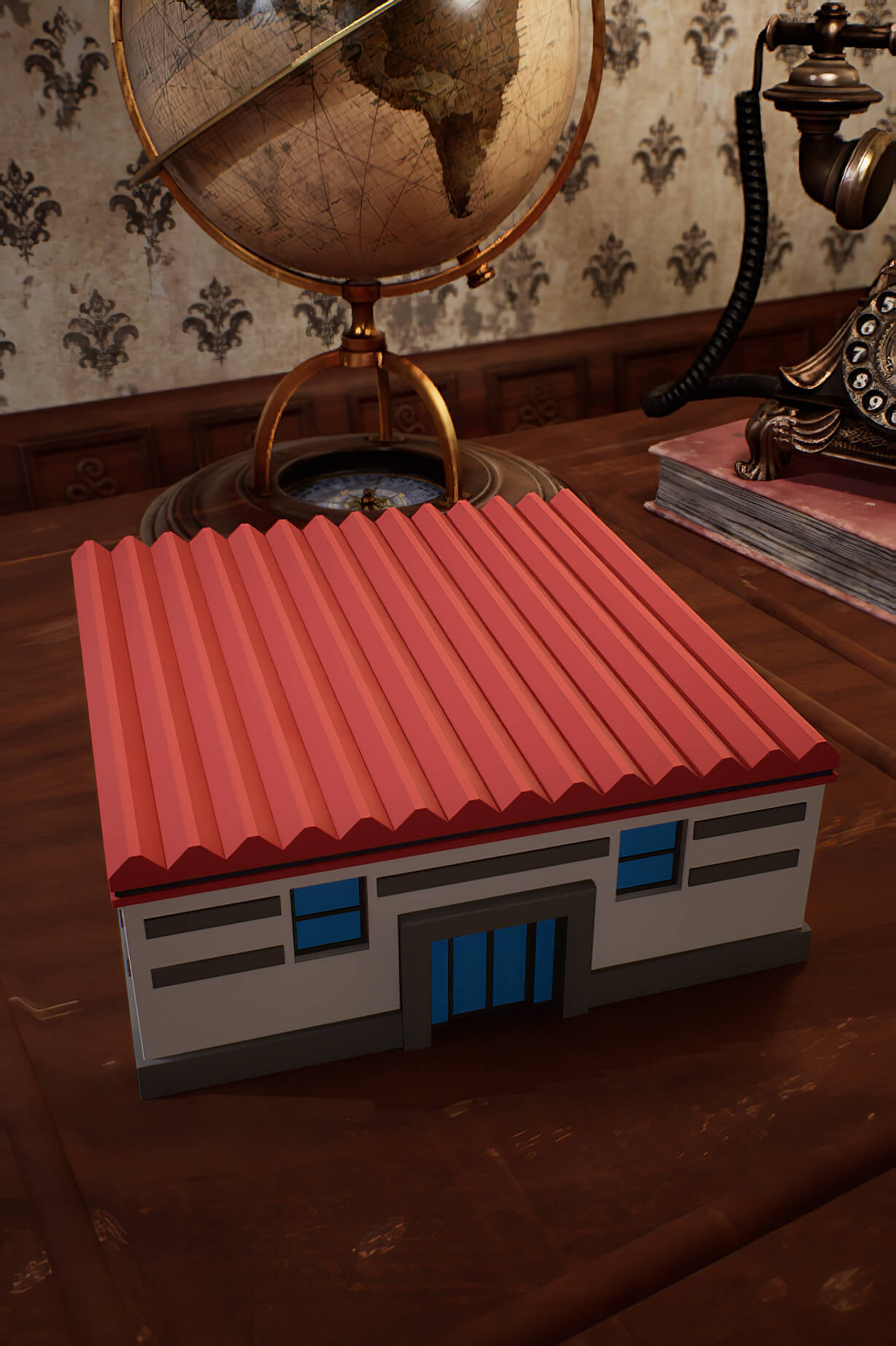 Hoenn Pokemon House - Slateport Harbor - PKMN Generation 3 3D Print ...