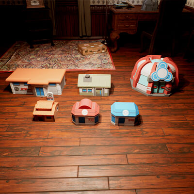 Hoenn Pokemon Houses Essentials Bundle by PresentUnited3D
