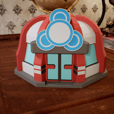 Pokemon House - Hoenn Battletent (PKMN Gen. 3) 3D Print Model by ...