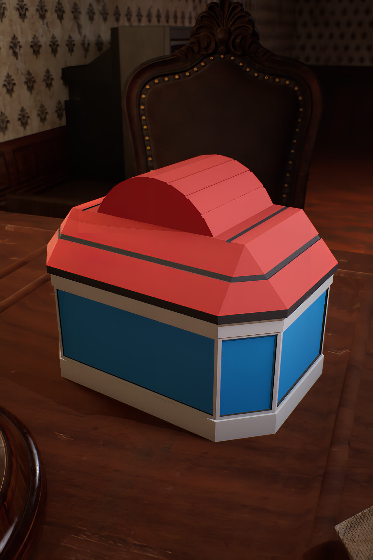 Pokemon House - Hoenn Pokecenter (PKMN Gen. 3) 3D Model by PresentUnited3D