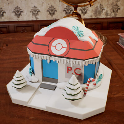 Hoenn Pokemon House - The Trick House (PKMN Generation 3) 3D Print ...