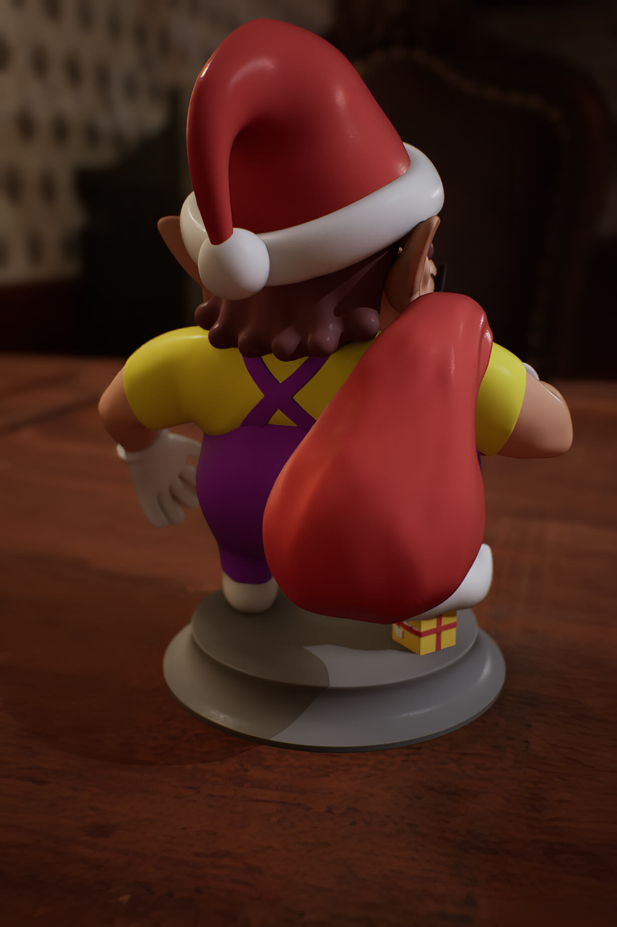 Super Mario Christmas Characters Male Bundle by PresentUnited3D