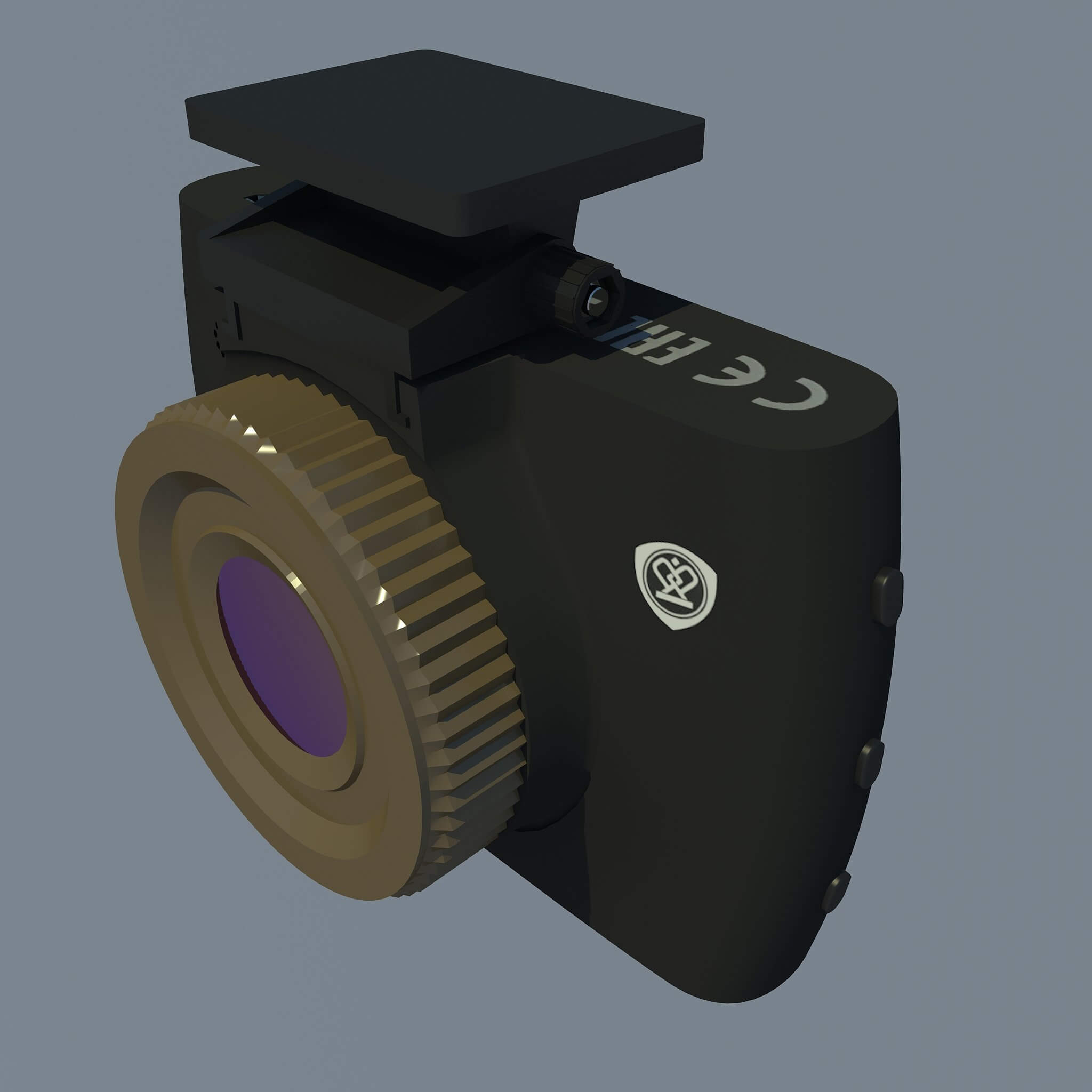 Car Video Recorder - 3D Model by pressformer