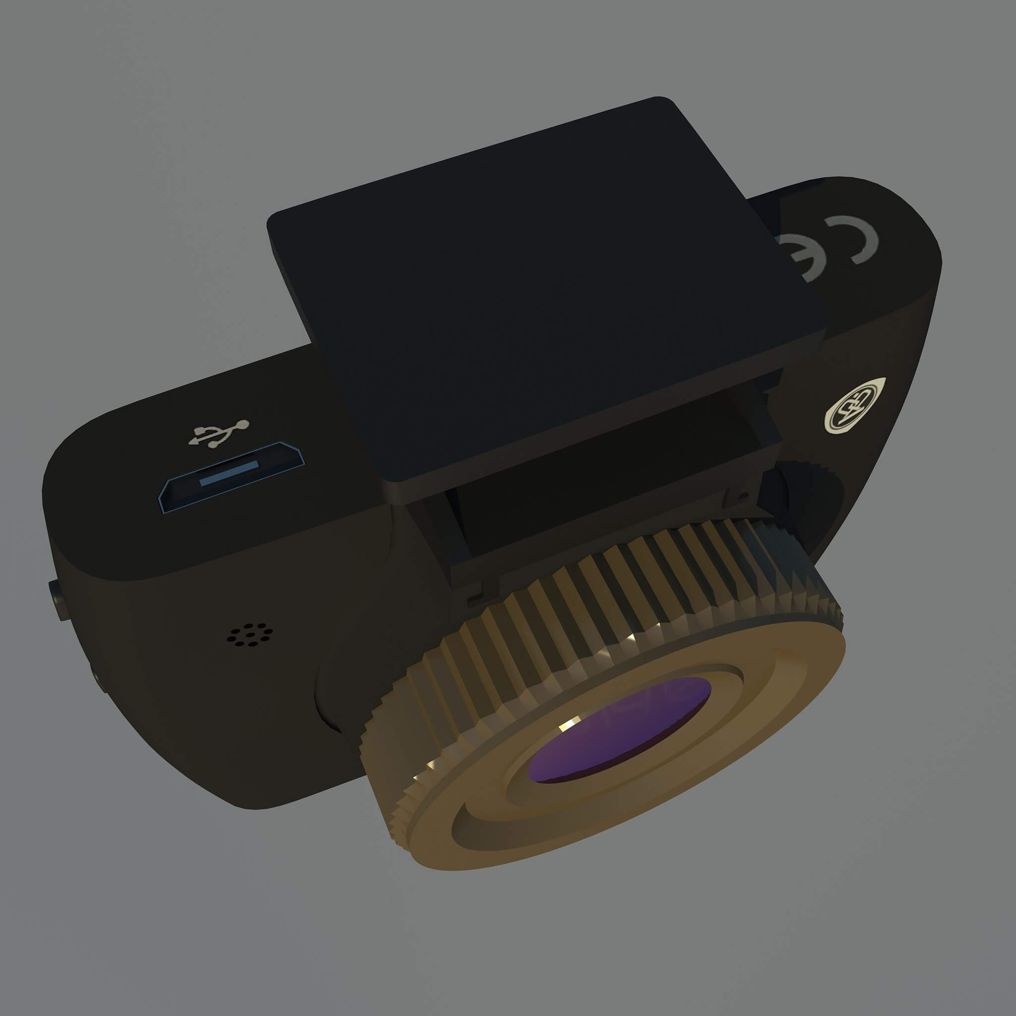 Car Video Recorder - 3D Model by pressformer