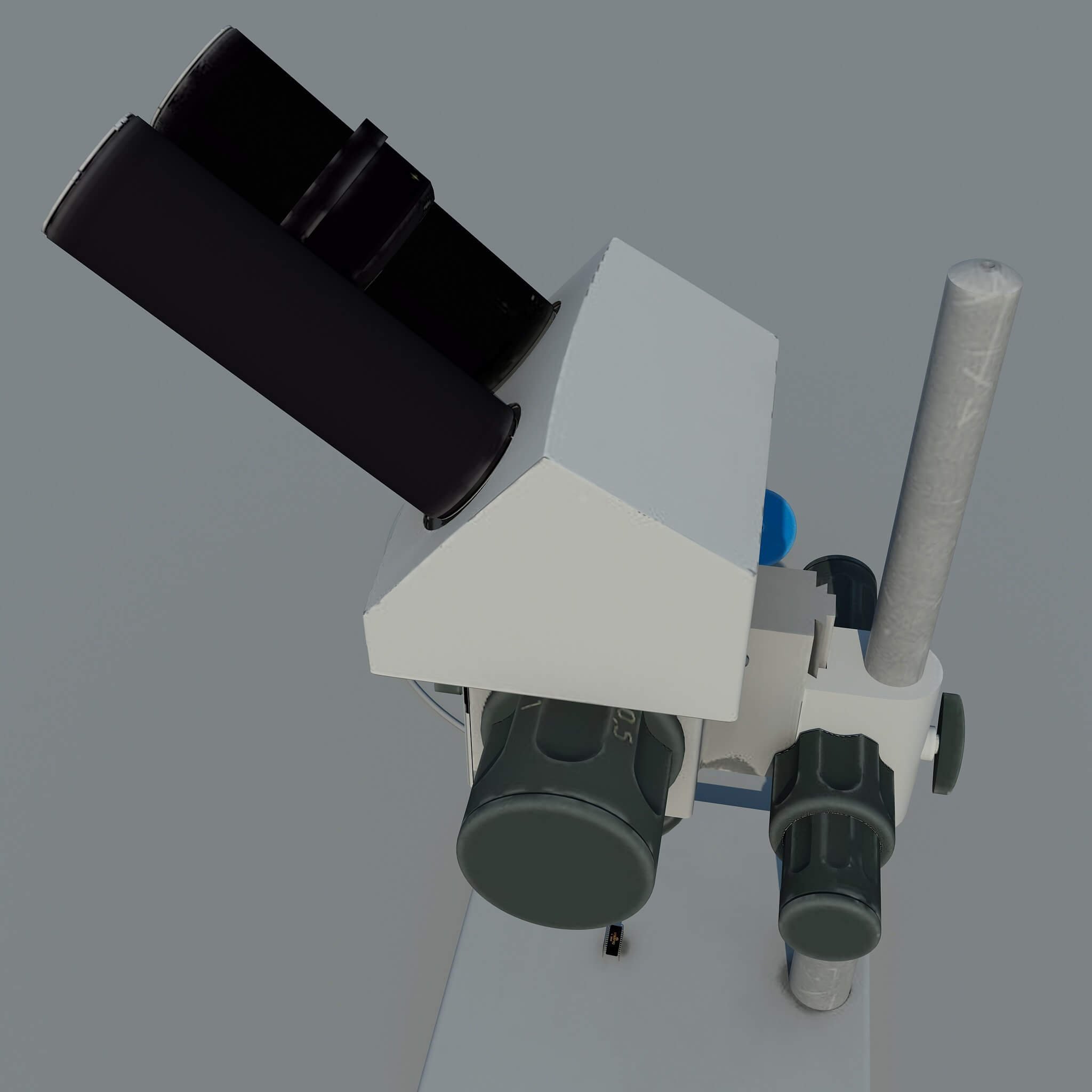 Old Microscope - 3D Model by pressformer