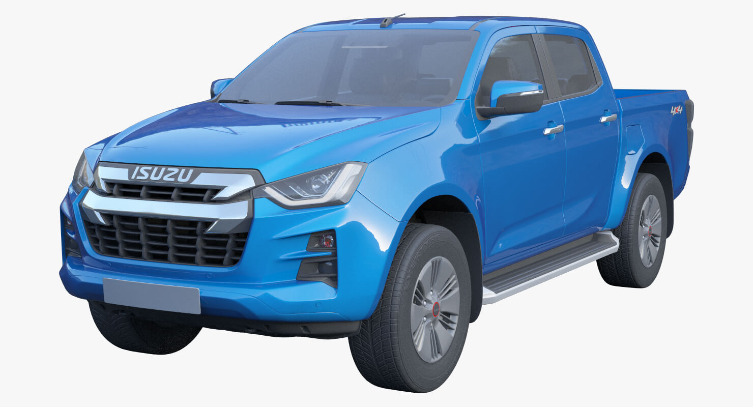 Isuzu D-Max 2020 3D Model by Prime3D