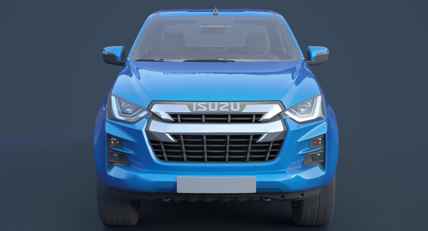 Isuzu D-Max 2020 3D Model by Prime3D