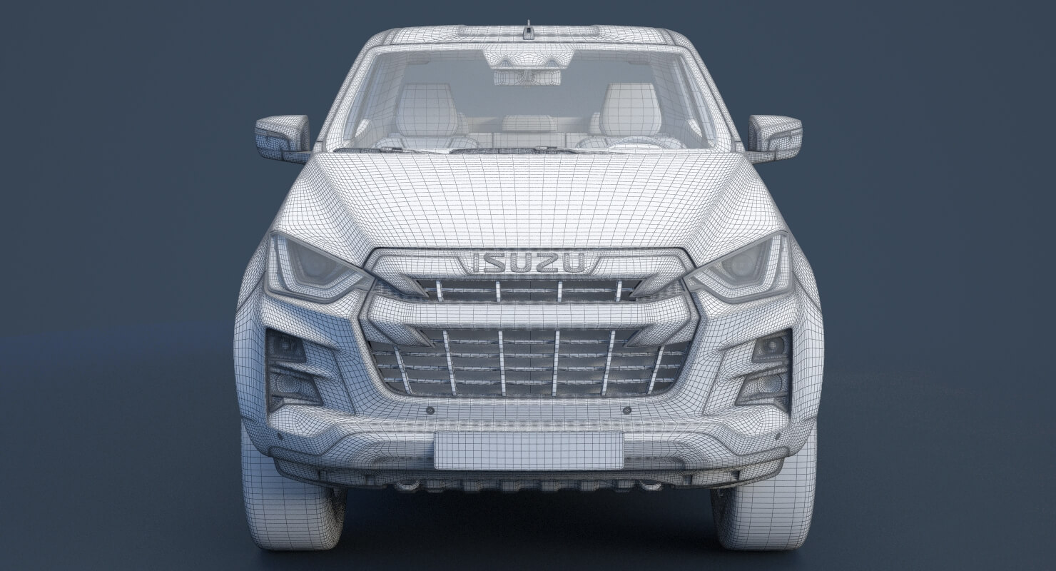 Isuzu D-Max 2020 3D Model by Prime3D