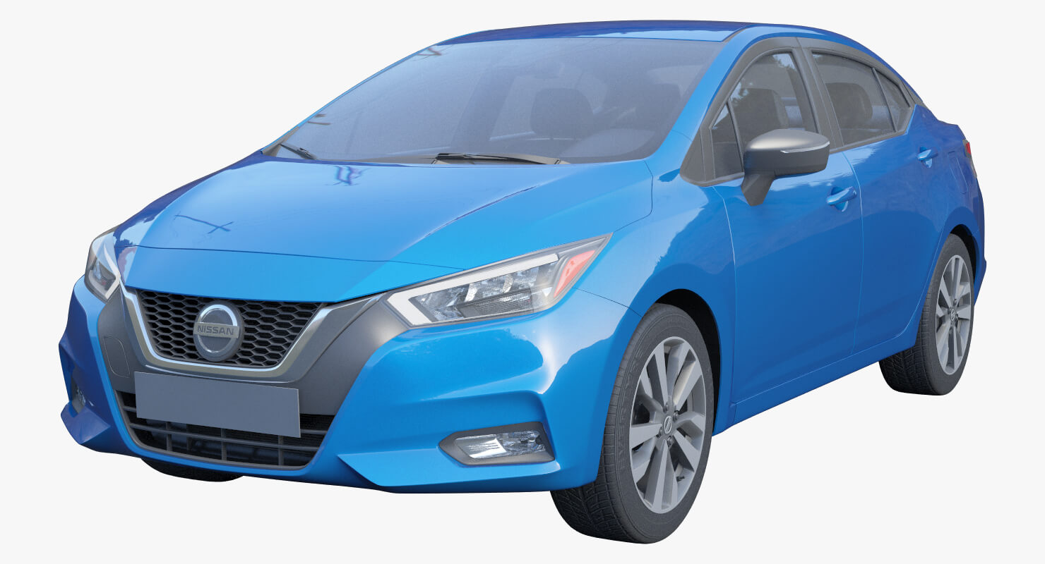 Nissan Versa 2020 - 3D Model by Prime3D