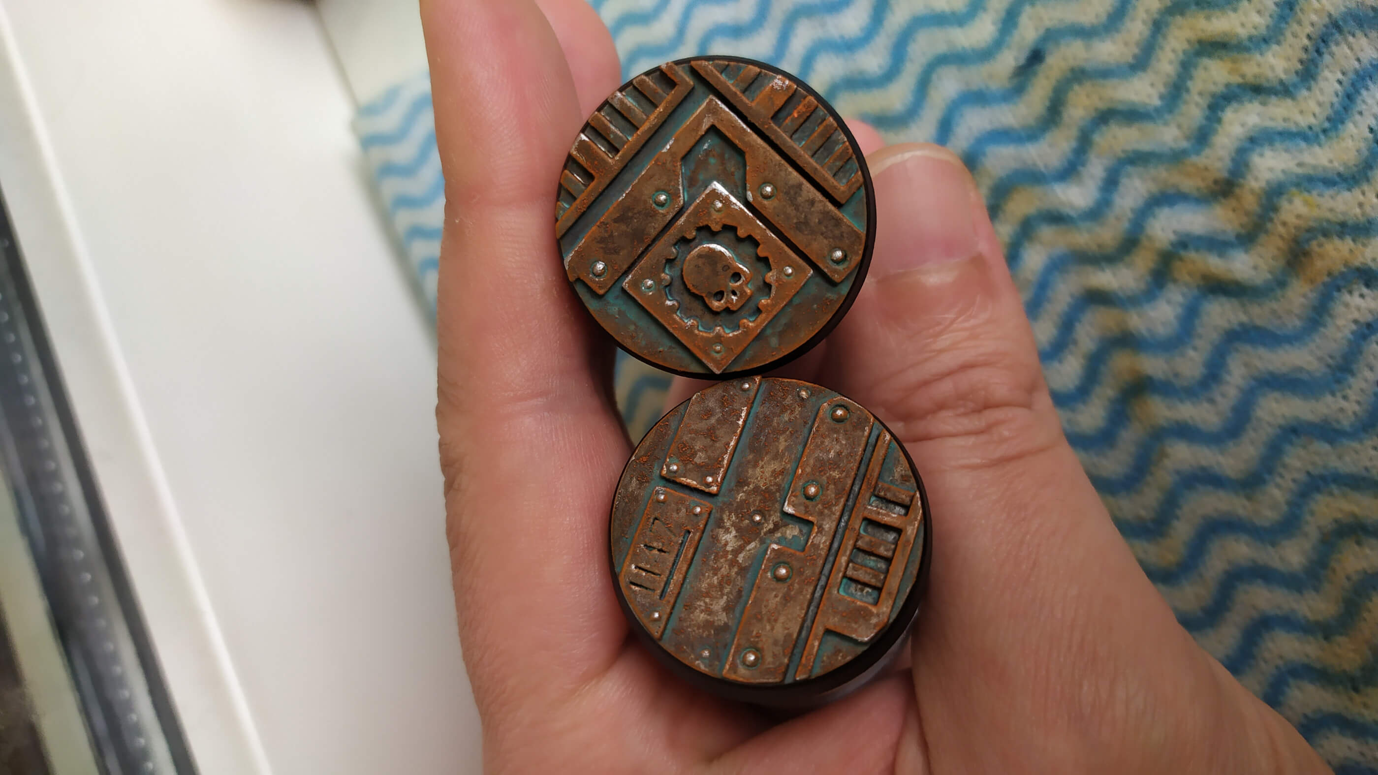 Necro - 40mm Bases 3D Model by PRiNG