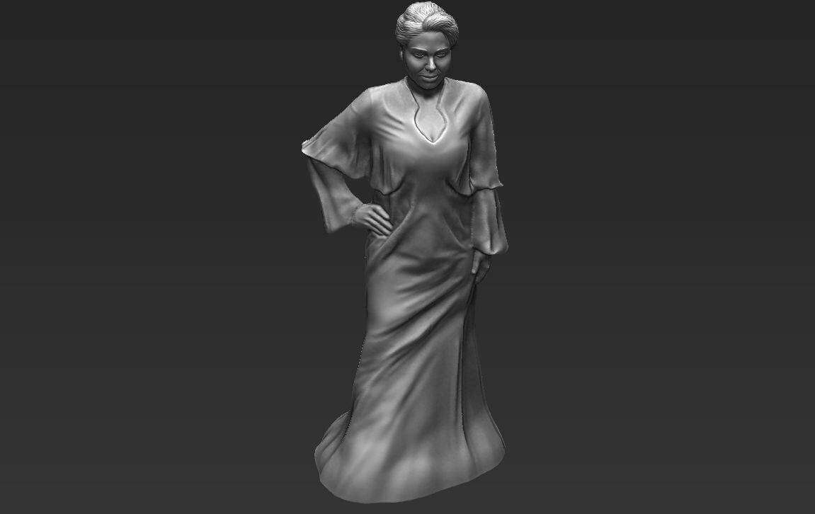 Adele - 3D Model by PrintedReality