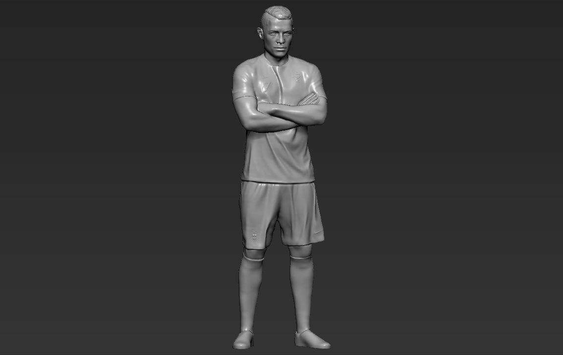 Cristiano Ronaldo in Portugal - 3D Model by PrintedReality