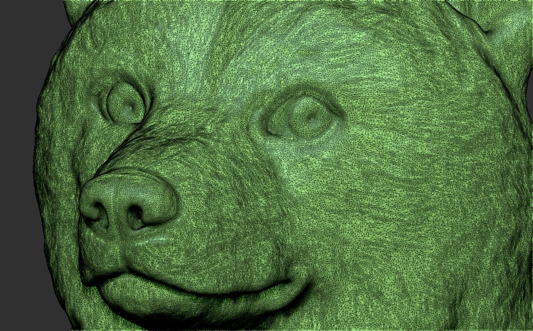 Doge Meme Shiba Inu Head - 3D Model by PrintedReality