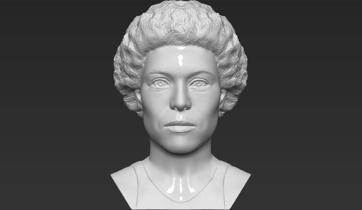 Ellen Ripley Bust - 3D Print Model by PrintedReality