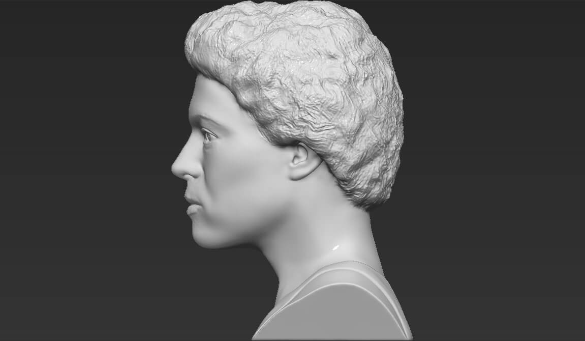 Ellen Ripley Bust - 3D Model by PrintedReality