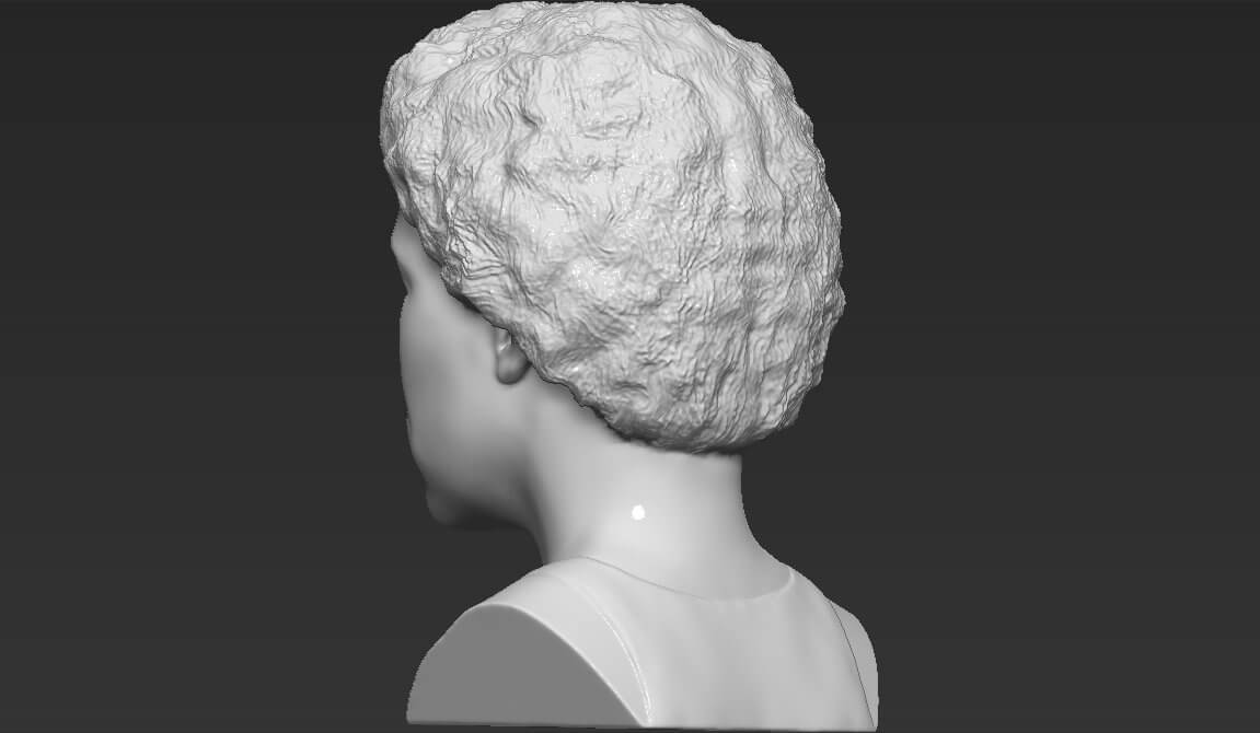 Ellen Ripley Bust - 3D Model by PrintedReality