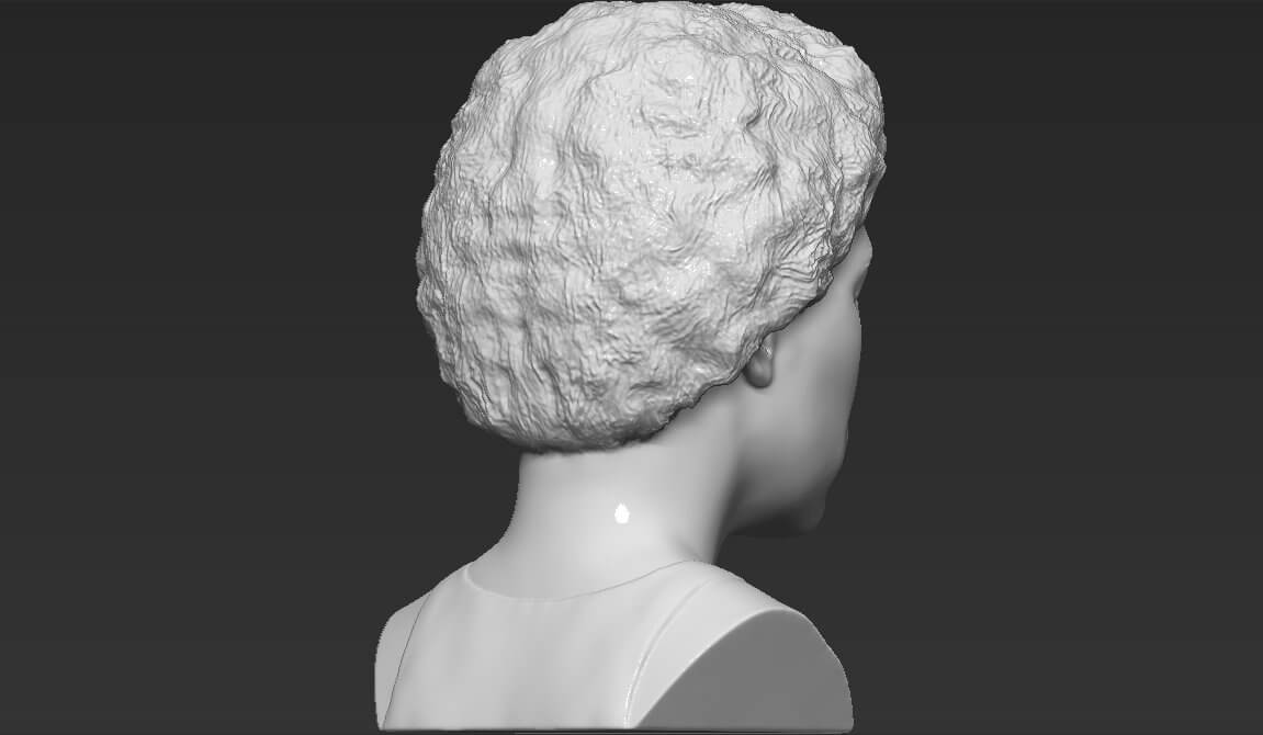 Ellen Ripley Bust - 3D Model by PrintedReality