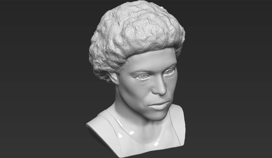 Ellen Ripley Bust - 3D Model by PrintedReality