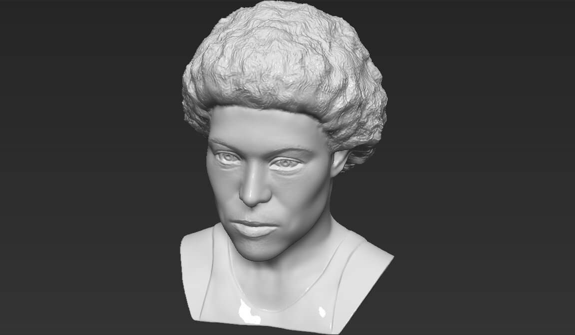 Ellen Ripley Bust - 3D Model by PrintedReality