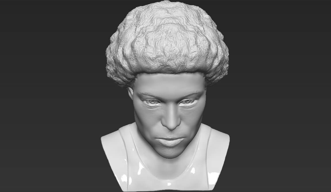 Ellen Ripley Bust - 3D Model by PrintedReality