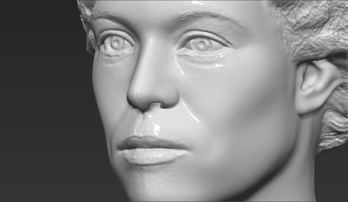Ellen Ripley Bust - 3D Model by PrintedReality