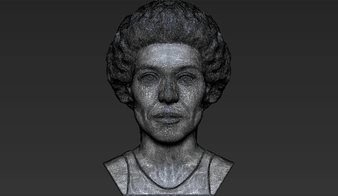 Ellen Ripley Bust - 3D Model by PrintedReality