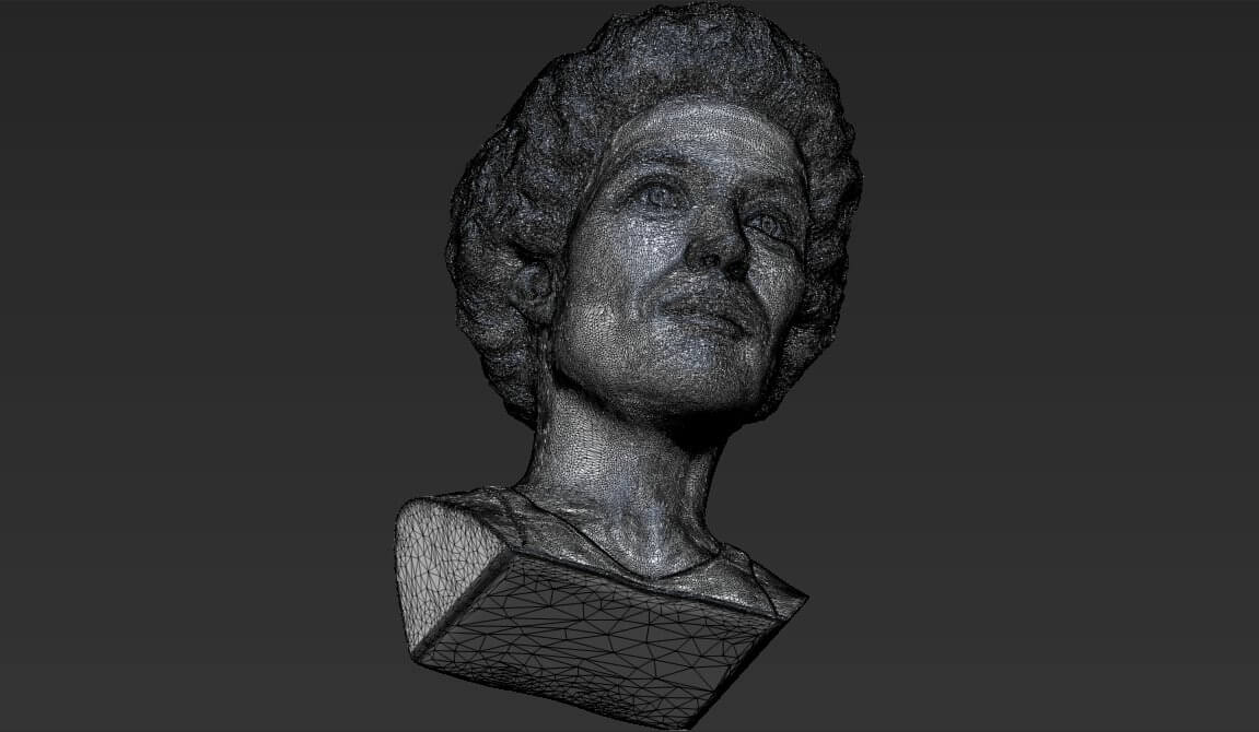 Ellen Ripley Bust - 3D Model by PrintedReality