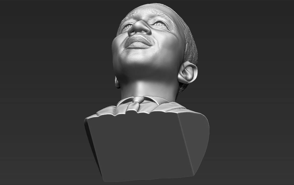 John Legend Bust - 3D Model by PrintedReality