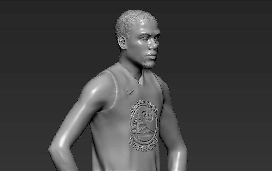 Kevin Durant - 3D Model by PrintedReality