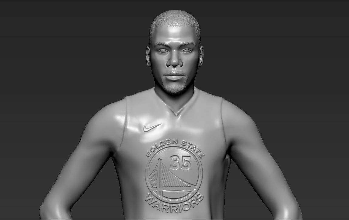 Kevin Durant - 3D Model by PrintedReality
