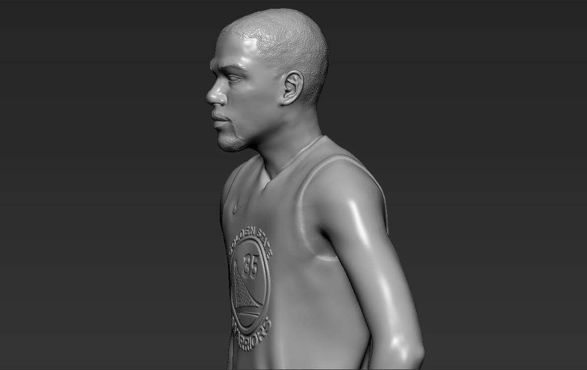 Kevin Durant (Full Color) - 3D Model by PrintedReality