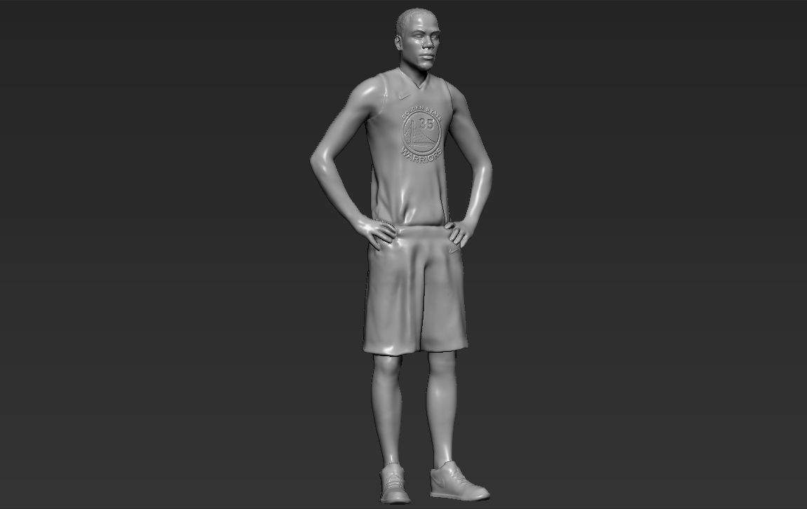 Kevin Durant (Full Color) - 3D Model by PrintedReality