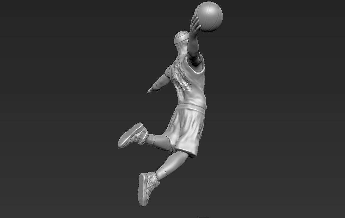 Lebron James - 3D Model by PrintedReality