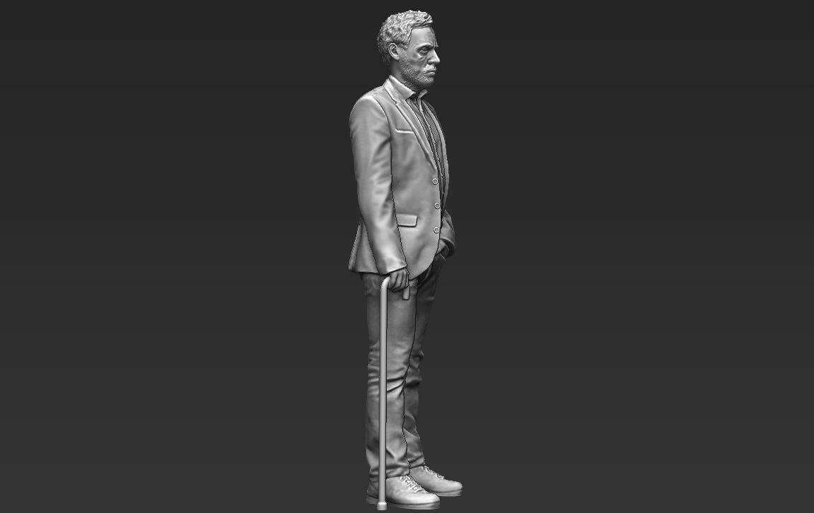 MD Gregory House - 3D Model by PrintedReality