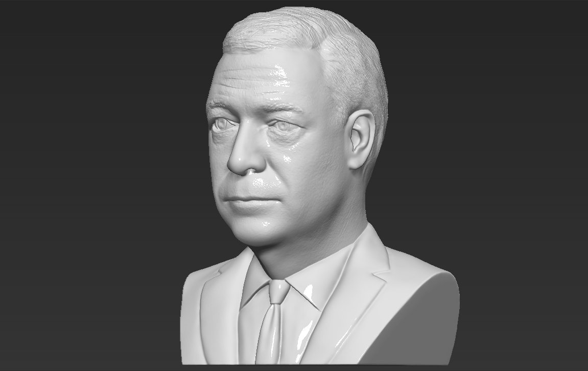 Nigel Farage Bust - 3D Model by PrintedReality