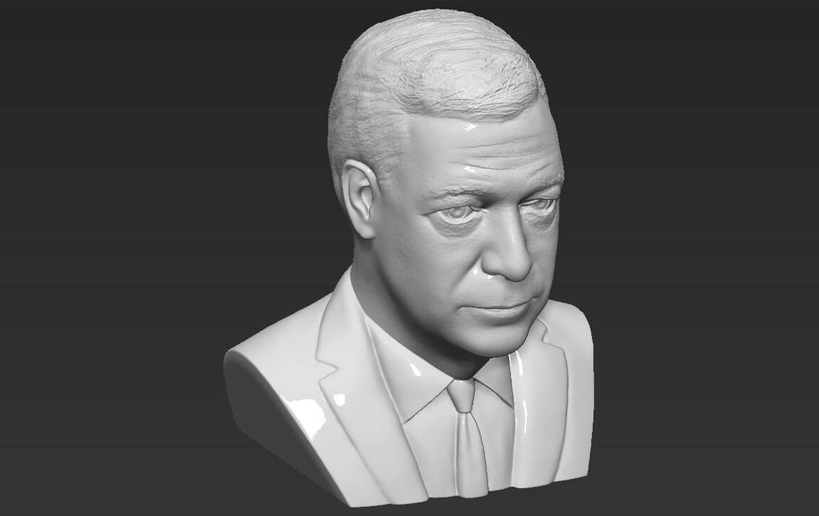Nigel Farage Bust - 3D Model by PrintedReality