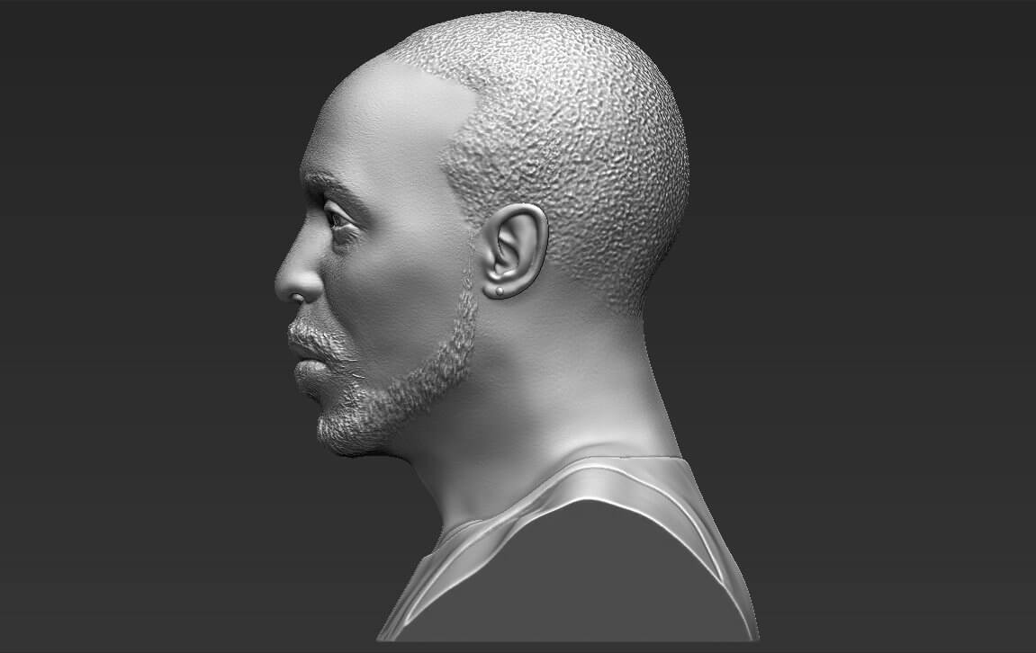 Omar Little from The Wire - 3D Model by PrintedReality