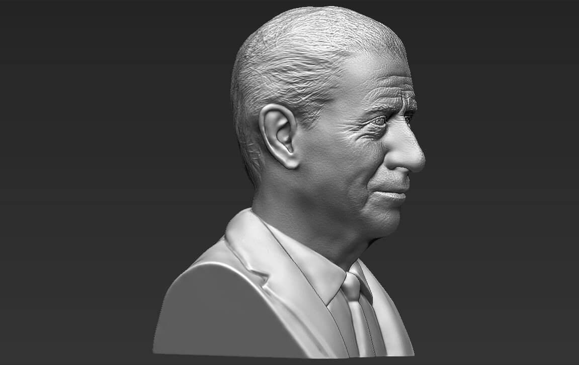 Prince Charles Bust - 3D Model by PrintedReality