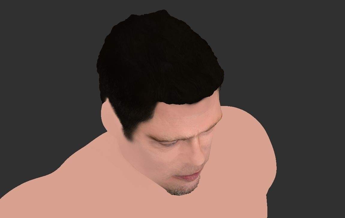 Brad Pitt As Tyler Durden from Fight Club (Full Color) - 3D Model by ...