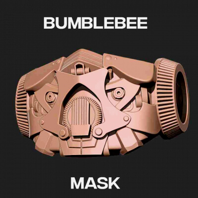 Bumblebee Mask - 3D Print Model by Printhub