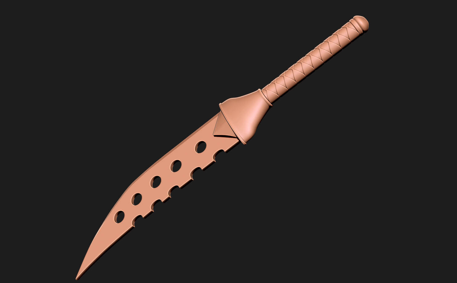 Demon Sword Lostvayne - Seven Deadly Sins 3D Print Model by Printhub