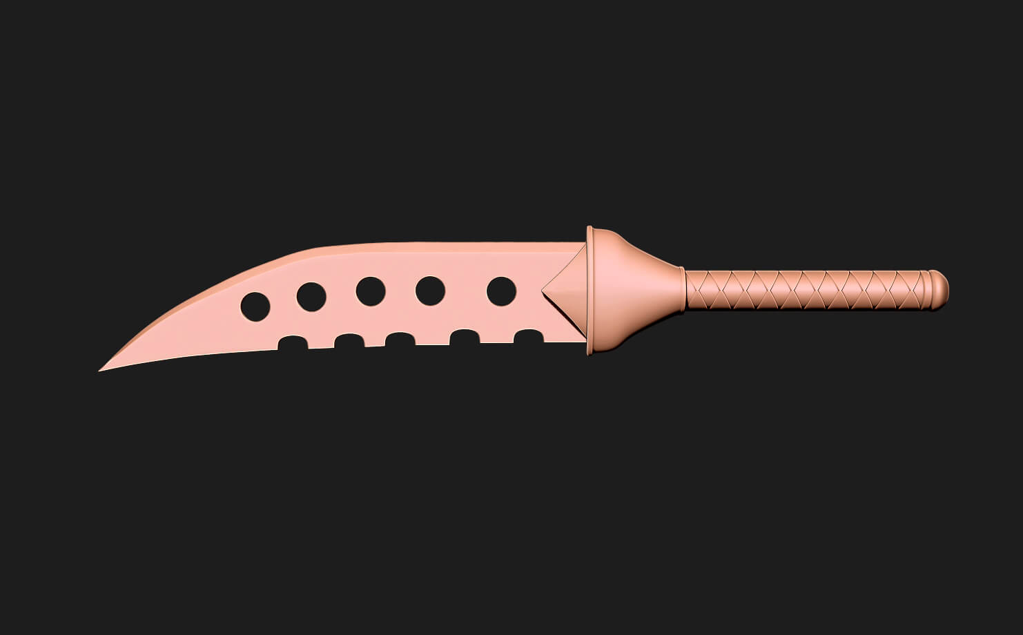 Demon Sword Lostvayne - Seven Deadly Sins 3D Print Model by Printhub