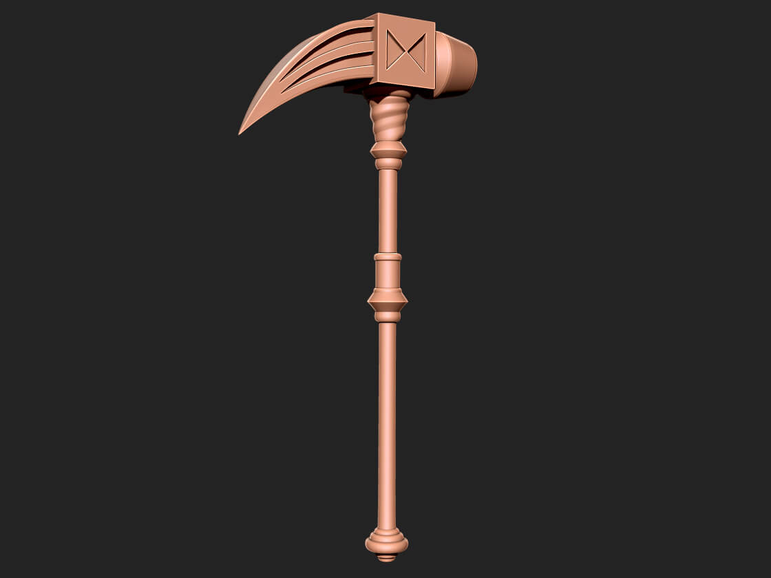 Diane - a Sledge Hammer 3D Print Model by Printhub